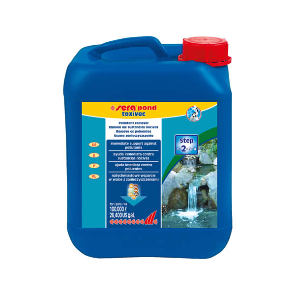 Sera Preparat za uklanjanje fosfata Pond toxivec, 5.000 ml