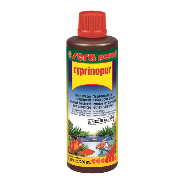 Sera Tretman protiv ektoparazita kod vrtnih ribica Cyprinopur, 250 ml