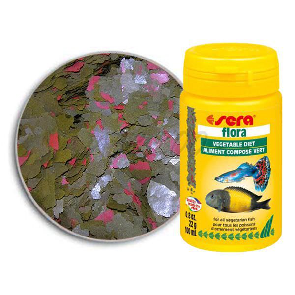 Sera Hrana za ribe biljojede Flora Nature