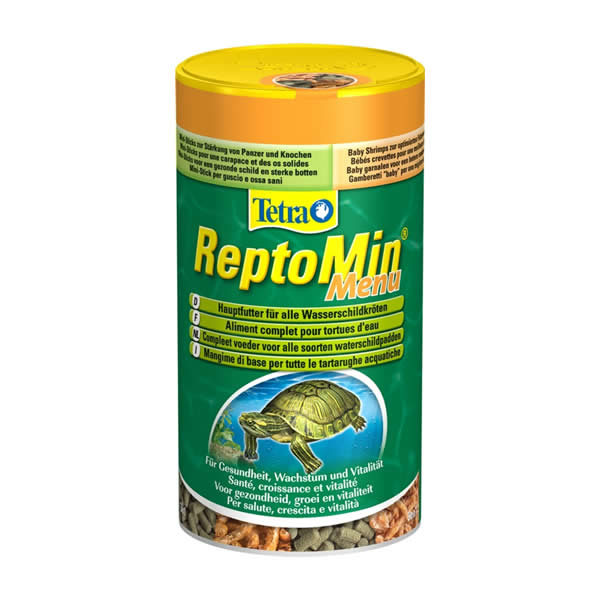 Tetra: Hrana za vodene kornjače ReptoMin Menu, 250 ml