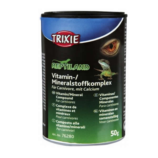 Trixie Vitaminsko-mineralni dodatak ishrani za reptile mesoždere, 50 gr