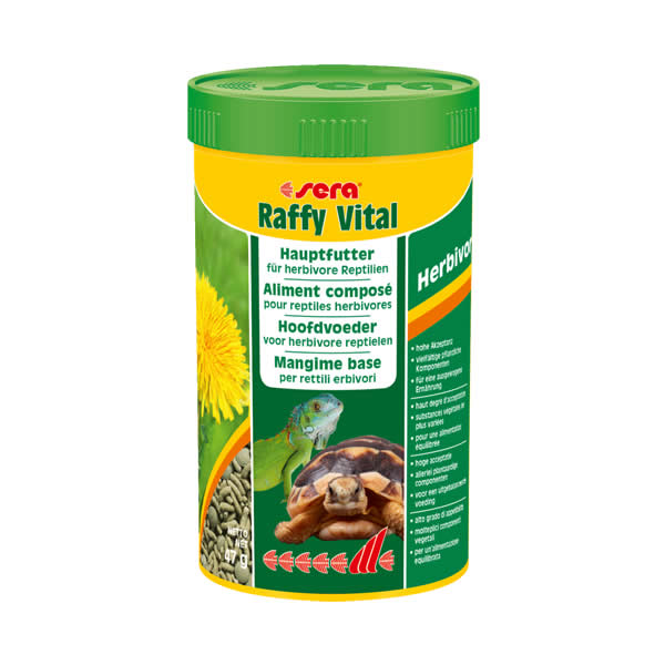 Sera Hrana za kornjače i reptile biljojede Raffy vital, 250ml