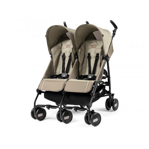 Kolica za blizance Peg Perego Mini Classico Twin Class Beige