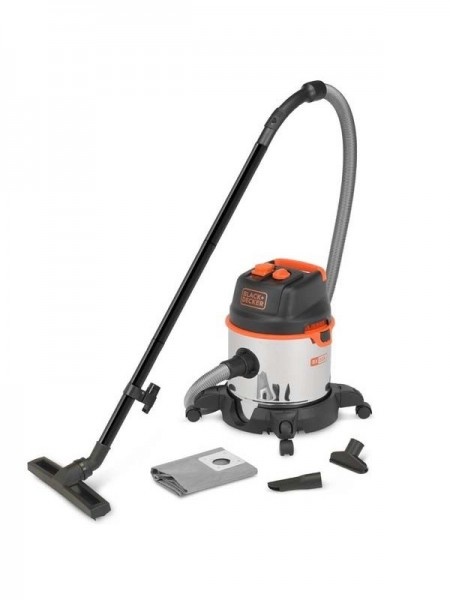 Black & Decker BXVC20XTE usisvač mokro - suvi 1400W 20Lit metalni rezervoar utičnica za alat