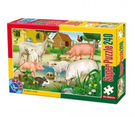 Super Puzzle 240PCS ANIMALS 02 ( 07/60211-02 )