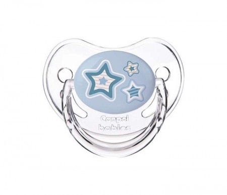 Canpol orthodontic baby silikonska varalica 18+m 22/567 "newborn baby" 1kom - stars ( 22/567_blu )