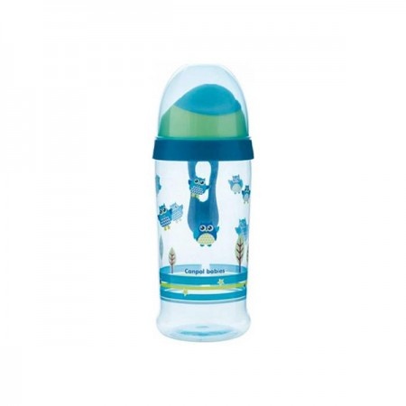 Canpol sportska flašica sa slamkom 56/113 370ml - blue ( 56/113_blu )