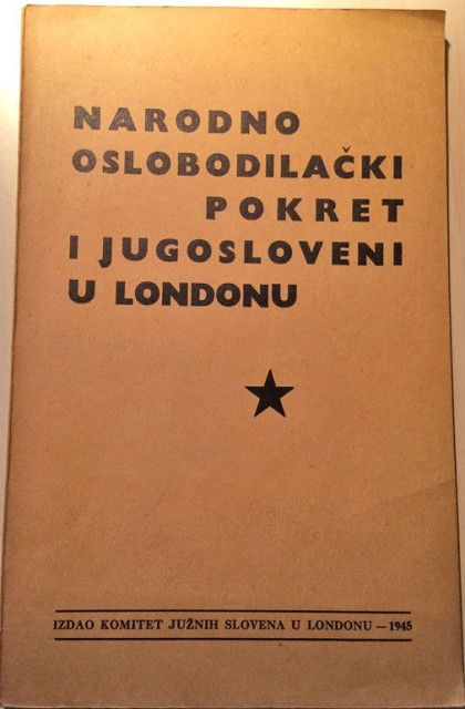 Narodno oslobodilački pokret i Jugosloveni u Londonu (Komitet Južnih Slovena u Londonu 1945)