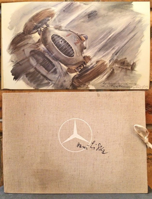 Hans Liska : Skizzenbuch Daimler-Benz Mercedes 1951