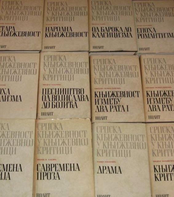 Srpska književnost u književnoj kritici I-XII