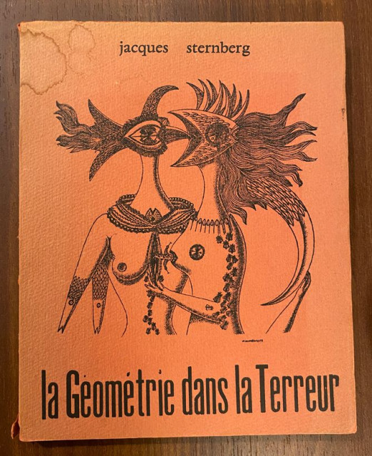 La Geometrie dans la terreur - Jacques Sternberg (Collage de Philippe Carval) 1955