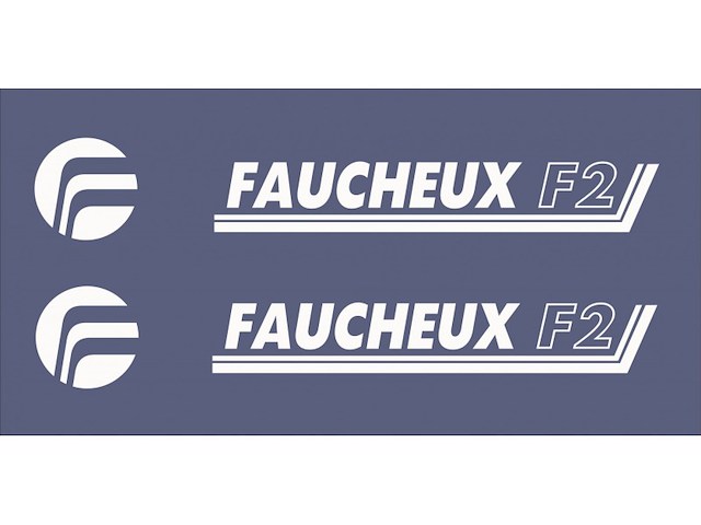 FAUCHEUX F2 -  nalepnice za utovarivač
