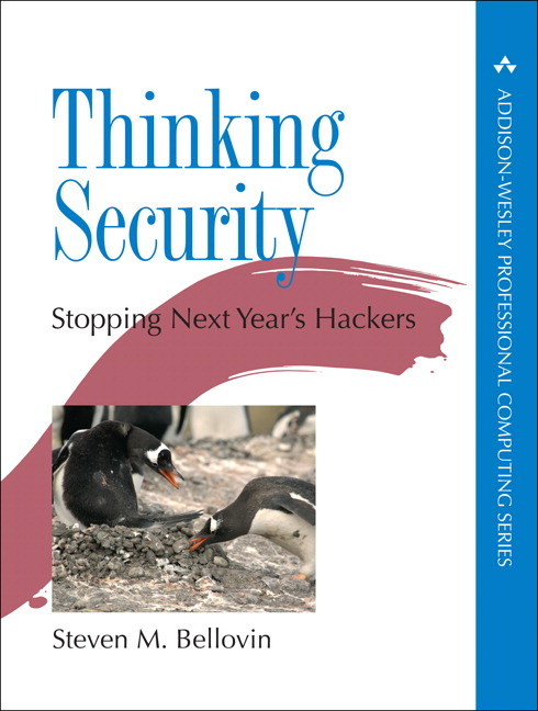 Thinking Security Stopping Hackers