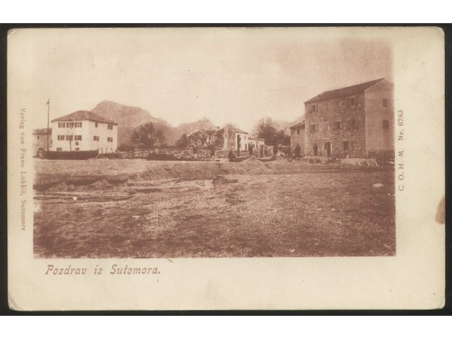 crna gora SUTOMORE c.1900