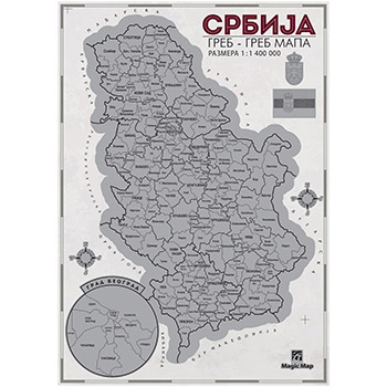 Greb-greb mapa Srbije