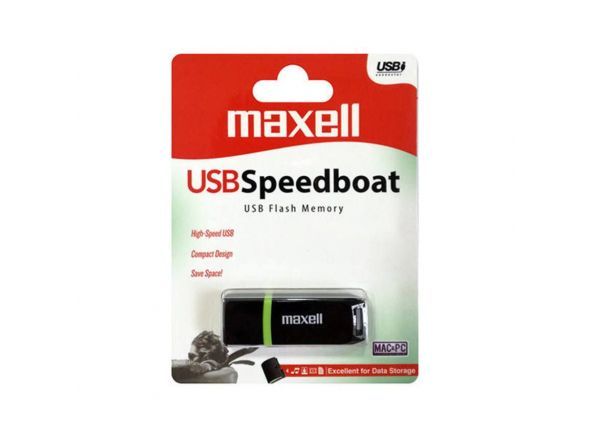 Maxell USB 128GB 3.1 Speedboat Crni