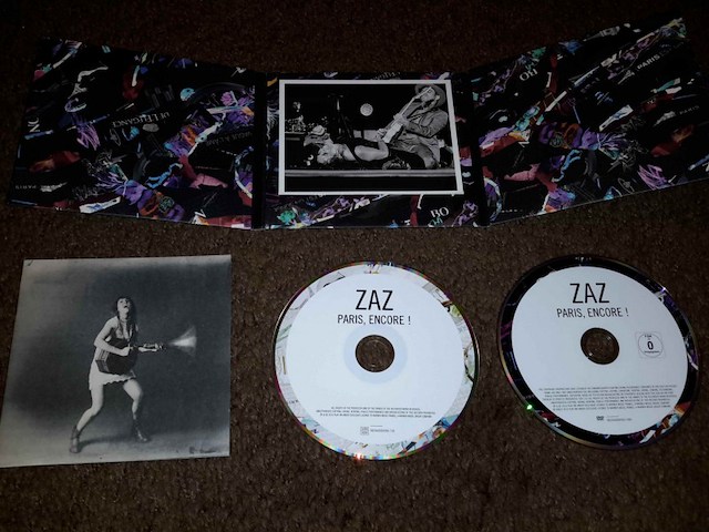 Zaz - Paris, encore ! CD +DVD , ORIGINAL