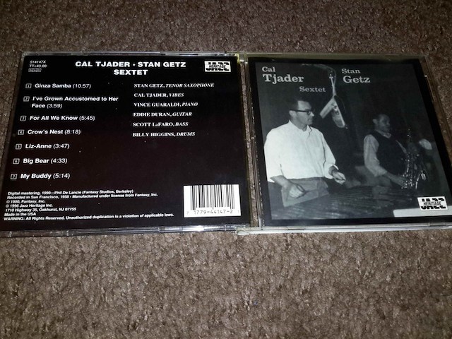 Cal Tjader Stan Getz Sextet , ORIGINAL