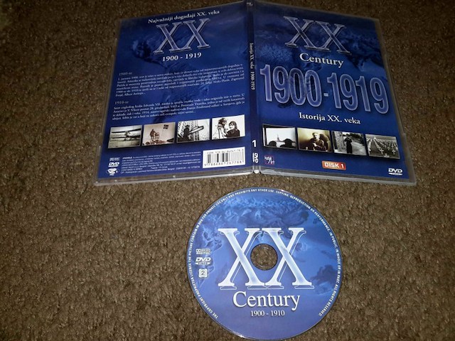 Istorija XX veka 1900-1919 DVD