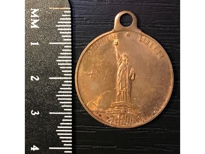 medalja Kip Slobode state of liberty New York USA SAD