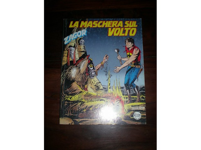 ZAGOR  456 la maschera sul volto*