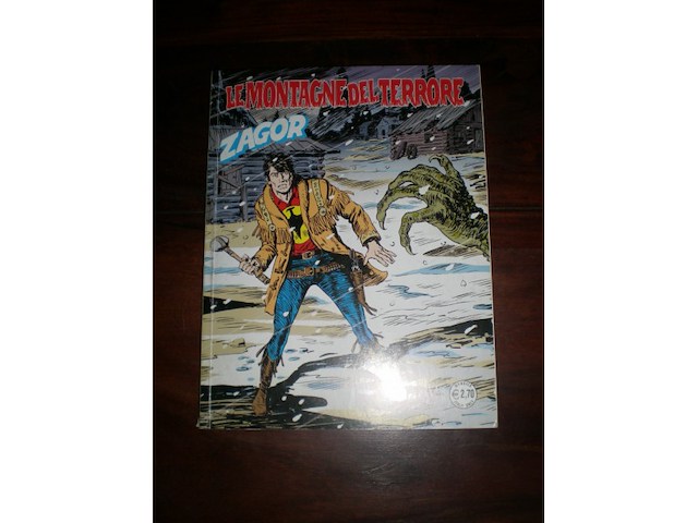 ZAGOR  544 le montagne del terrore*