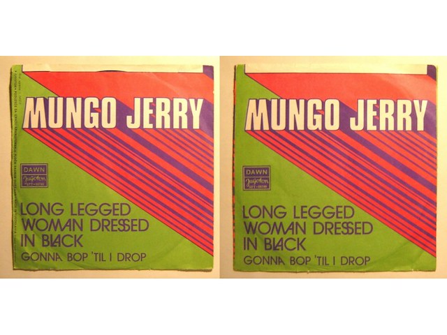 MUNGO JERRY - Long Legged Woman Dresed In Black (singl)