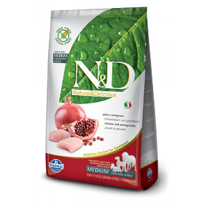 FARMINA N&D PRIME MEDIUM ADULT Chicken&Pomegrante 0.8kg