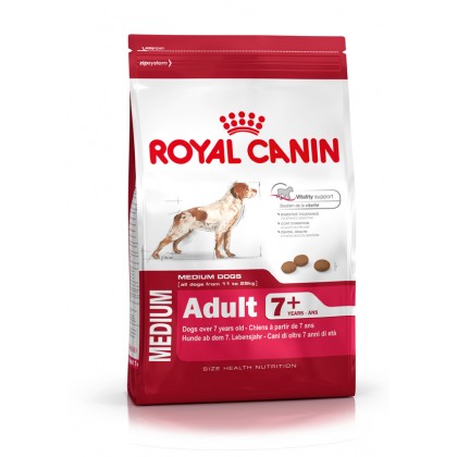 Royal Canin MEDIUM ADULT +7 4kg