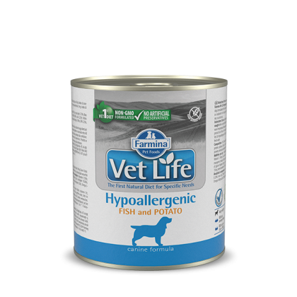 HYPOALLERGENIC FISH&POTATO 300gr KONZERVA Farmina Vet Life