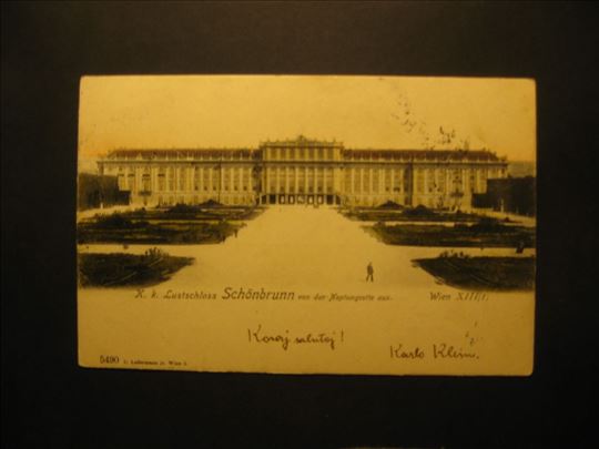 Schonbrunn . Wien XIII / I , litografija