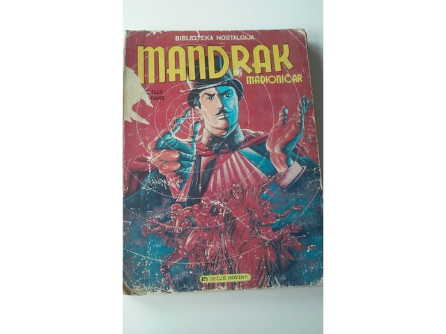 Mandrak Mađioničar 1 Lee Falk biblioteka nostalgija