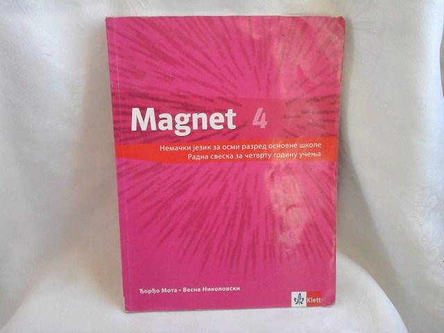 Magnet 4 nemački jezik 8 osmi radna sveska Klett