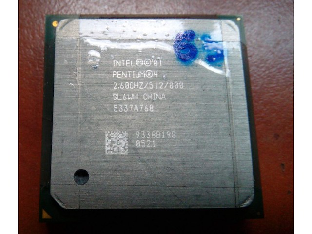 Procesor (64) Intel Pentium 4 2600 MHz-800-512