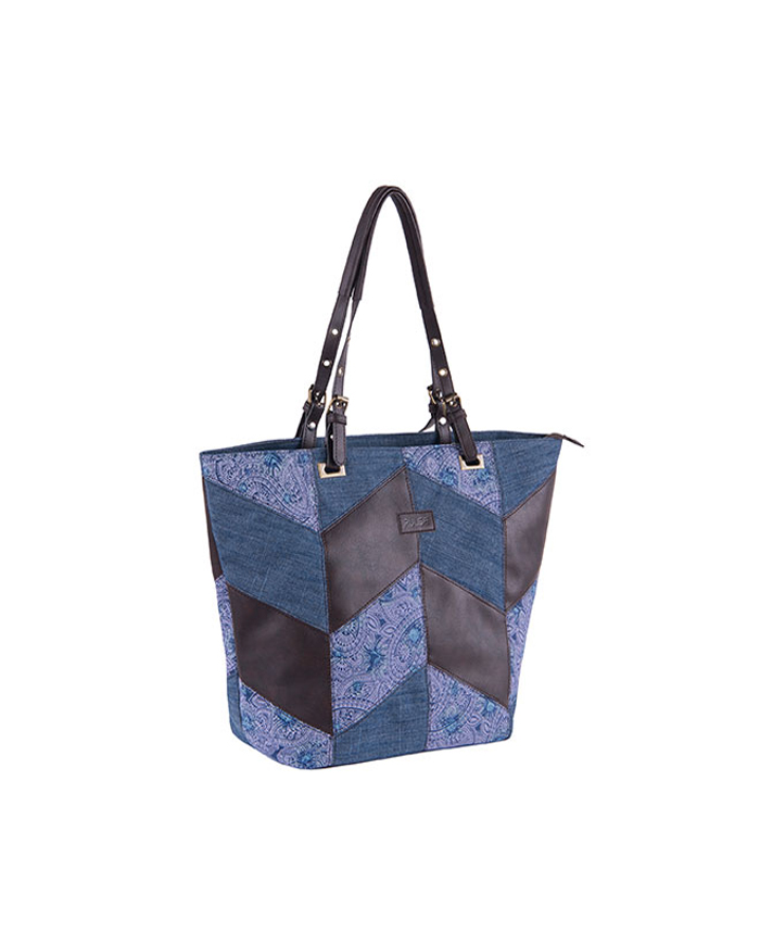 TORBA TOTE VENEZIA ETHNO JEANS BLUE Pulse