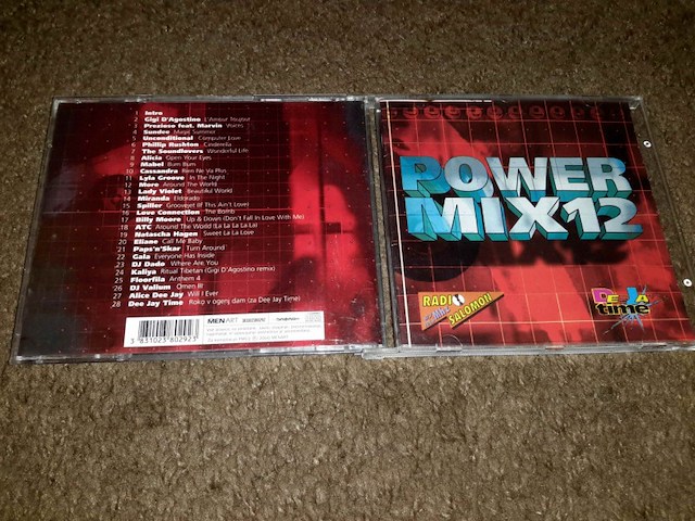VA - Dee Jay time power mix 12 , ORIGINAL