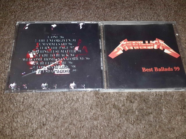 Metallica - Best ballads 99 , BG