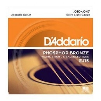 Music box
D'Addario EJ15 Žice za akustičnu gitaru