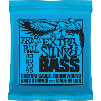 Music box
Ernie Ball P02835 Extra Slinky Žice za četvorožičanu bas gitaru