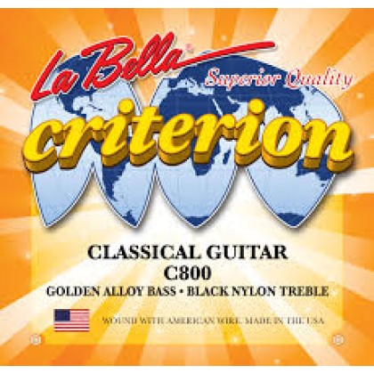 Music box
La Bella C800 Criterion Black Nylon Žice za klasičnu gitaru
