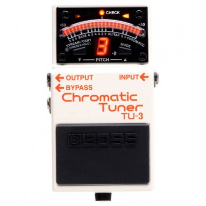 Music box
Boss TU-3 Chromatic Tuner