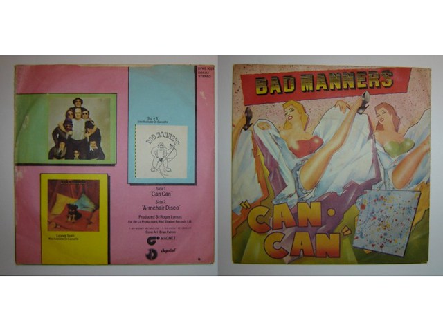 BAD MANNERS - Can Can (singl) licenca