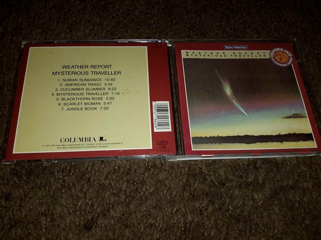 Weather Report - Mysterious traveller , ORIGINAL