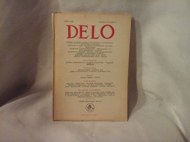 Delo mart 1966 broj 3