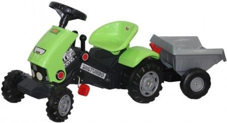 Traktor sa prikolicom na pedale 124x44x54cm ( 052742 )