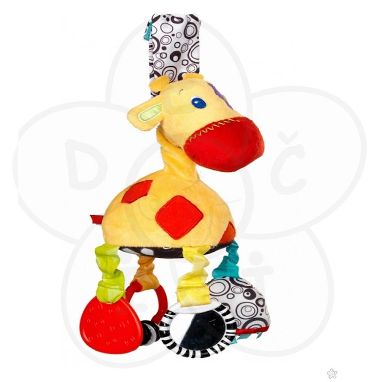 Igračke za bebe - zvečka glodalica žirafa