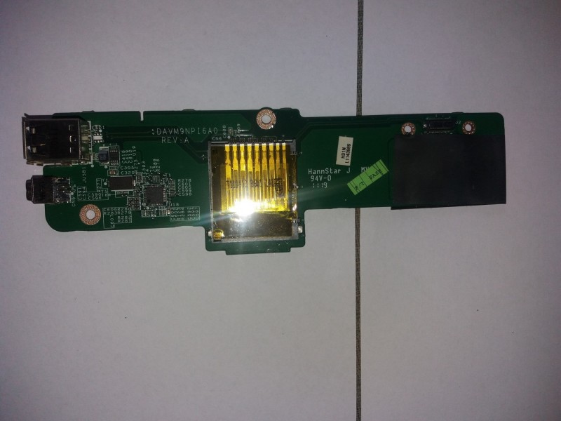 Ploca 2 USB ulaza i citac kartica za Dell Vostro 1015