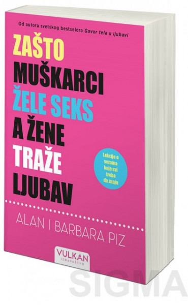 Zašto muškarci žele seks a žene traže ljubav - Alan Piz i Barbara Piz