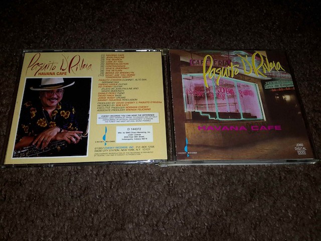 Paquito D`Rivera - Havana cafe , ORIGINAL