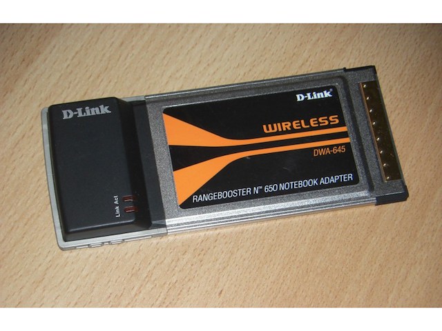D-Link Rangebooster N DWA-645 wireless PCMCI